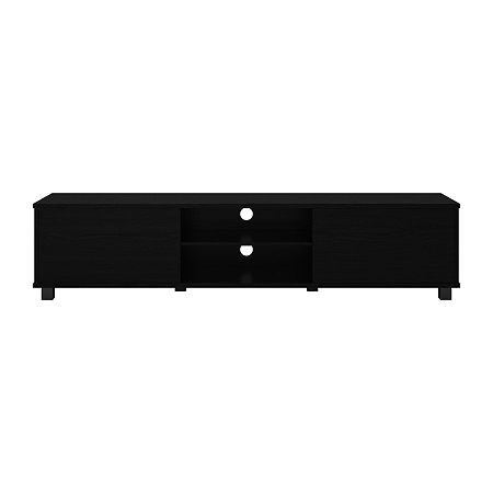 Click here for Hollywood TV Stand with Pillar Legs  One Size  Bla... prices