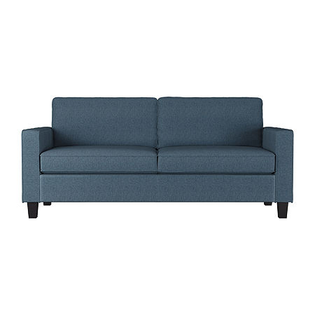 Click here for Corliving Georgia Track-Arm Sofa  One Size  Blue prices