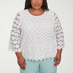 Plus Size Lace Tops for Women - JCPenney Plus Size Lace Tops for Women - JCPenney