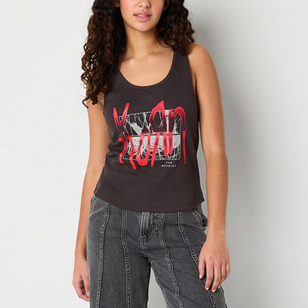 Click here for Korn Womens Scoop Neck Sleeveless Juniors Tank Top... prices