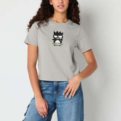 Juniors Batz-Maru Semi Fit Tee Womens Crew Neck Short Sleeve Graphic T ...