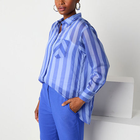 Click here for Worthington Womens Cuffed Long Sleeve Regular Fit... prices