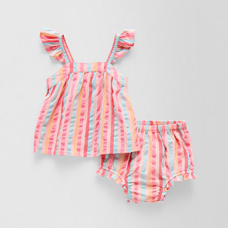 Click here for Okie Dokie Baby Girls 2-pc. Short Set  9 Months  P... prices