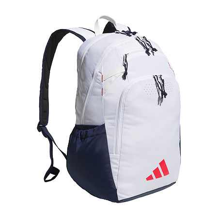 Click here for adidas Defender V Backpack  One Size  White prices
