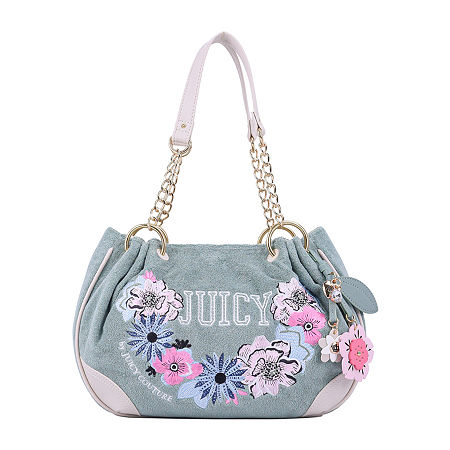 Click here for Juicy By Juicy Couture Retro Bloom Scoop Satchel S... prices