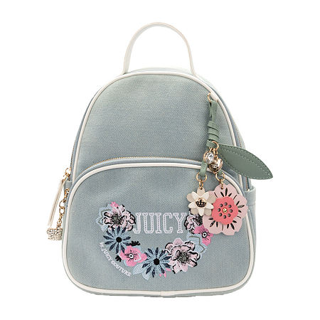 Click here for JC RETRO BLOOM DENIM BACKPACK  One Size  Blue prices