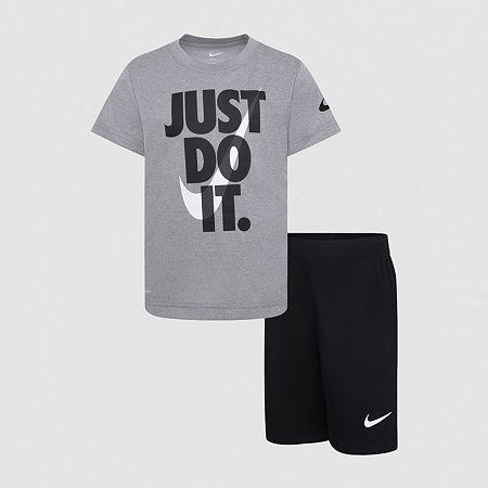 Click here for Nike Little Boys 2-pc. Short Set  4  Black prices