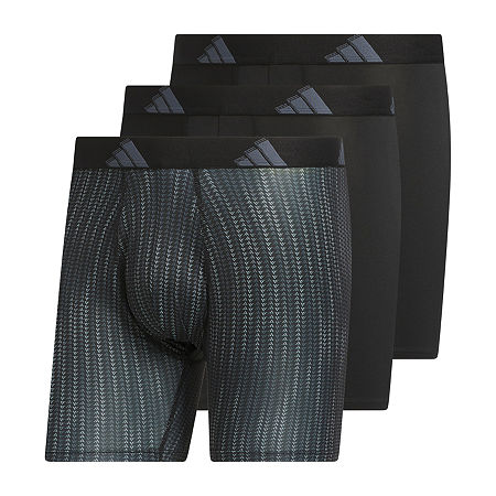 Click here for adidas Mens 3 Pack Boxer Briefs 5162980  Large  Bl... prices