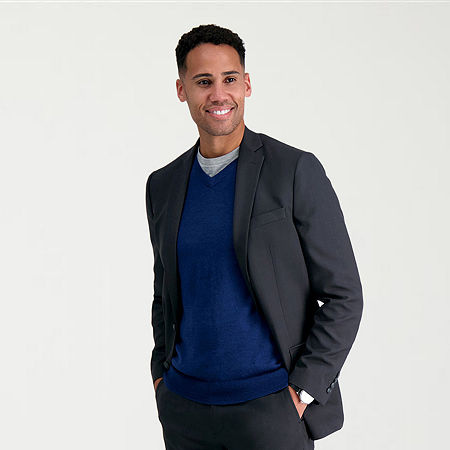 Click here for Haggar Mens Smart Wash Slim Fit Suit Separates Jac... prices