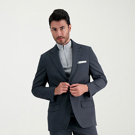 Click here for Haggar JMH Tailored Windowpane Mens Stretch Fabric... prices