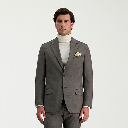 Click here for Haggar JMH Tailored Glen Plaid Mens Stretch Fabric... prices