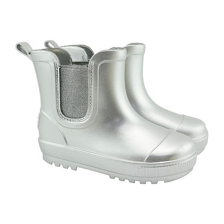 Click here for BEARPAW Toddler Chelsea Rain Boots  10 Medium  Sil... prices