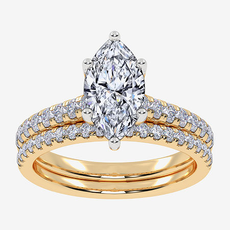 Click here for (G / Vs2-Si1) Womens 2 1/2 CT. T.W. Lab Grown Whit... prices