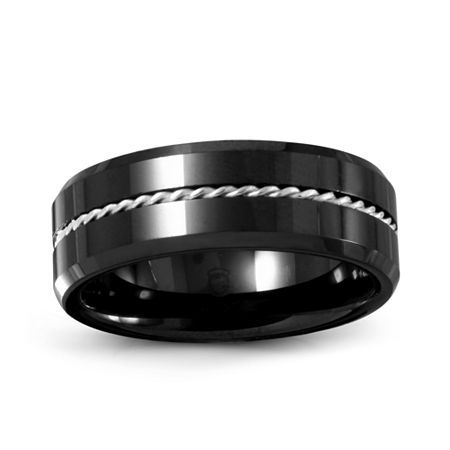 Click here for Mens 6MM Ceramic Wedding Band  8 prices