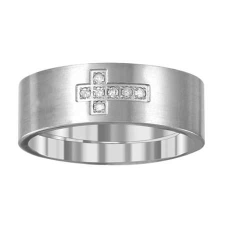 Click here for Sideways Mens 6MM Diamond Accent Natural White Dia... prices