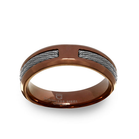 Click here for Mens 7MM Stainless Steel Wedding Band  8 prices