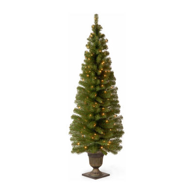 National Tree Co. Montclair Spruce 6 Foot Pre-Lit Spruce Christmas Tree