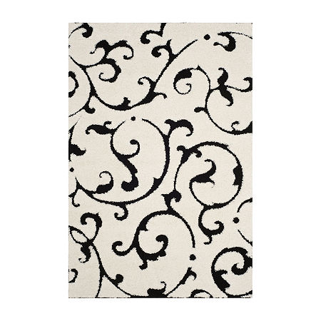 Click here for Safavieh Shag Collection Delroy Geometric Area Rug... prices