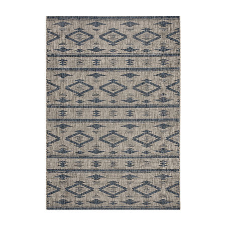 Click here for Safavieh Courtyard Collection Easton Geometric Ind... prices