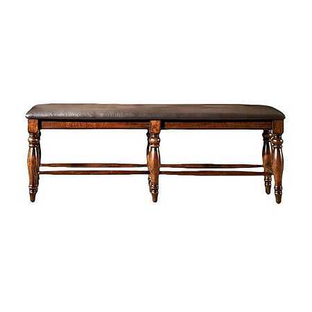 Click here for Kingston Dining Bench  One Size  Brown prices