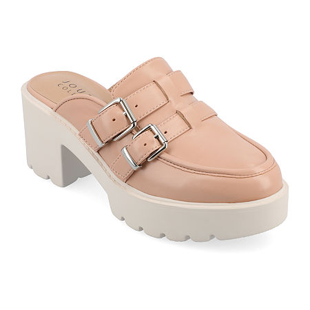 Click here for Journee Collection Brydie Womens Moc Closed Toe Bl... prices