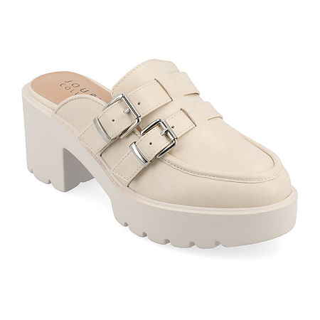 Click here for Journee Collection Brydie Womens Moc Closed Toe Bl... prices