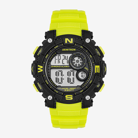 Click here for Armitron Mens Multi-Function Green Strap Watch 40/... prices