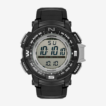 Click here for Armitron Mens Multi-Function Black Strap Watch 40/... prices