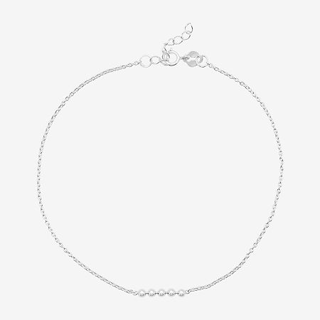 Click here for Itsy Bitsy Womens Sterling Silver 10 Inch Solid Be... prices