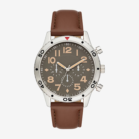 Click here for Mens Brown Strap Watch Fmdjo308  One Size prices