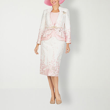 Click here for Giovanna Collection 3-pc. Floral Skirt Suit  14  P... prices