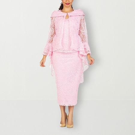 Click here for Giovanna Signature Suit Set 3-pc.  Medium  Pink prices