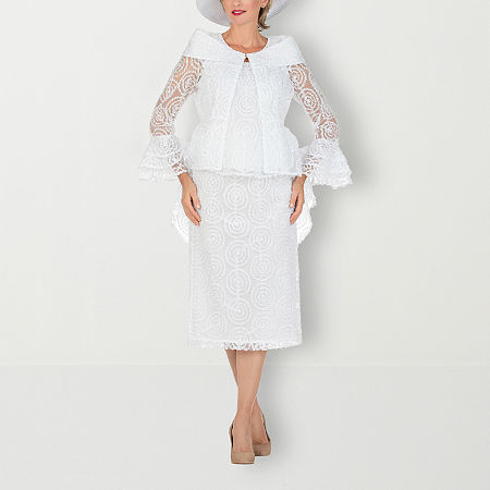 Click here for Giovanna Signature Suit Set 3-pc.  Large  White prices