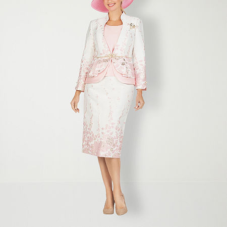 Click here for Giovanna Collection 3-pc. Floral Skirt Suit-Plus... prices