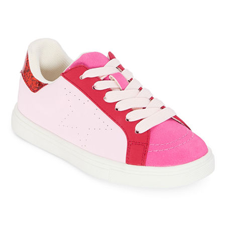 Click here for Thereabouts Little & Big Girls Sliver Lace-Up Shoe... prices