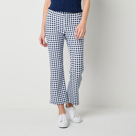 Click here for St. Johns Bay Womens Straight High Rise Cropped Pa... prices