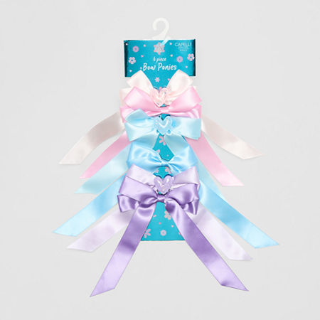 Click here for Capelli of N.Y. Girls 6-pc. Hair Bow  One Size  Bl... prices
