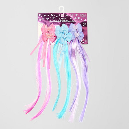 Click here for Capelli of N.Y. Girls 6-pc. Hair Clip  One Size  P... prices