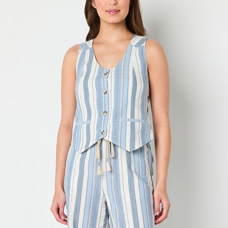 Click here for Frye and Co. Womens Sleeveless Vest  X-small  Blue prices