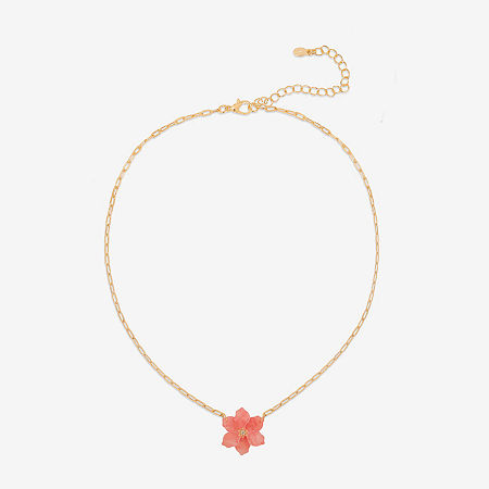 Click here for Bijoux Bar Delicates Womens Glass Fleur De Lis 16... prices