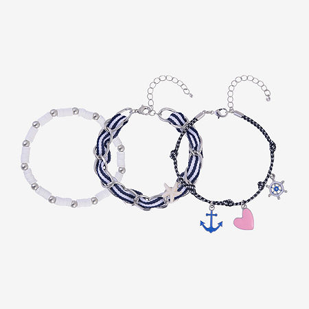 Click here for Arizona Girls 3-pc. Bracelet Set  One Size  Multip... prices
