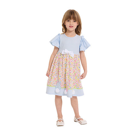 Click here for Bonnie Jean Little Girls Short Sleeve Flutter A-Li... prices