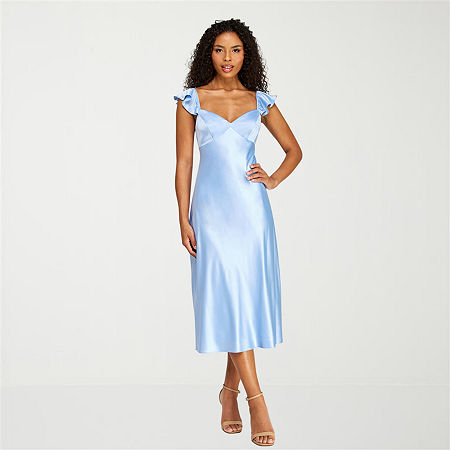 Click here for B. Darlin Womens Juniors Sleeveless Slip Dress  0... prices