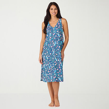 Click here for Cuddl Duds Womens Sleeveless V Neck Nightgown  Sma... prices