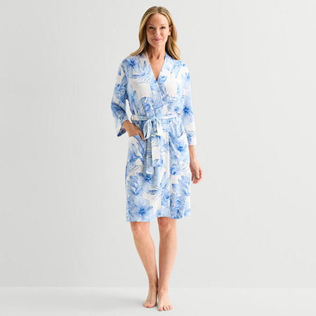 Click here for LIZ FRENCH TERRY ROBE  Medium  Blue prices