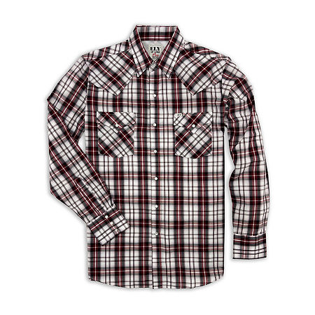 Click here for Ely Cattleman Mens Long Sleeve Western Shirt  Medi... prices