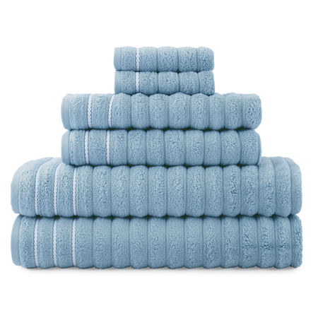 Click here for Home Expressions 6-pc. Ribbed Solid Bath Towel Set... prices