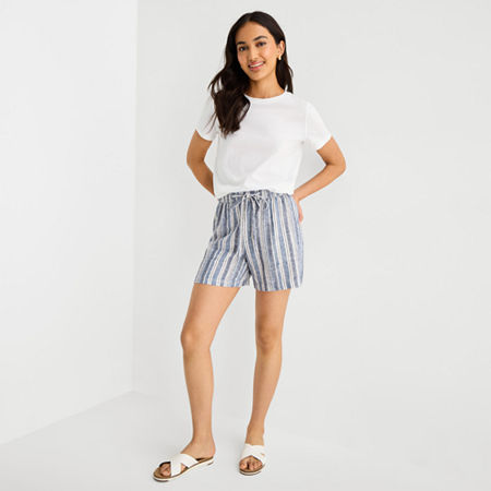 Click here for a.n.a Womens High Rise Pull-On Short  Xx-large  Bl... prices