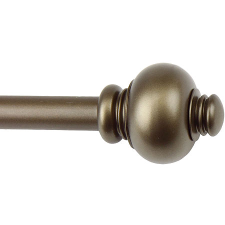 Click here for Rod Desyne Knob 5/8 Adjustable Curtain Rod  One Si... prices