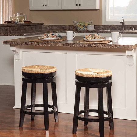 Click here for Maya Swivel Bar Stool  One Size  Black prices